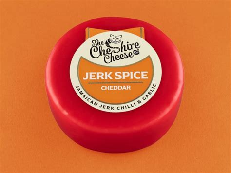 Jerk Spice Chilli Garlic Cheddar Cheese Waxed Truckle 200g Lunya