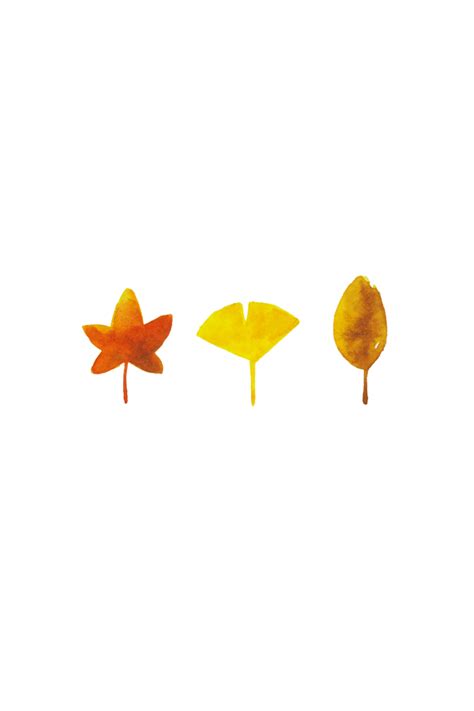 [달새그림]단풍잎 은행잎 낙엽 수채화 일러스트 10월 달력 배경화면 휴대폰 잠금화면 핸드폰 배경화면 네이버 블로그