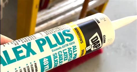 Alex Flex Vs Alex Plus Dap Adhesive Battle Sticky Aide