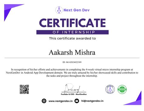 aakarsh mishra on linkedin nextgendev microinternship