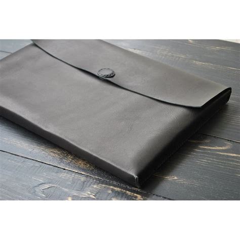 Чохол шкіряний для ноутбука або Макбук black leather | Чехлы для ...