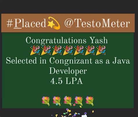 Testometer Software Training And Consulting Services On Linkedin Placed Congratulations
