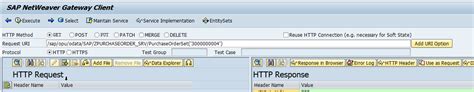 Odata Service For Purchase Order Using Rfc Sap Community