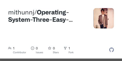 Operating System Three Easy Pieces25 At Master · Mithunnjoperating System Three Easy Pieces