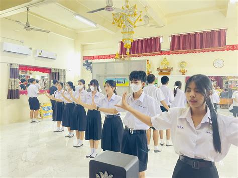 ️บรรยากาศการสอบปฏิ ชุมนุมนาฏศิลป์ โรงเรียนนครนายกวิทยาคม