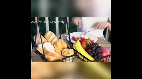 💥 Isurve Ge 👉 ხილ ბოსტნეულის ორგანაიზერი კალათა Storage Rack Youtube