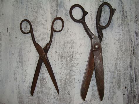 Old Scissors Vintage Scissors Bulgarian Antique Scissors Etsy