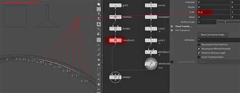 sweep transform cross sections by attribute modeling od forum