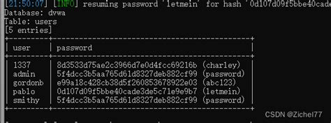 【dvwa】20 sql injection blind sql注入盲注（全等级sqlmap版） dvwasql盲注 csdn博客