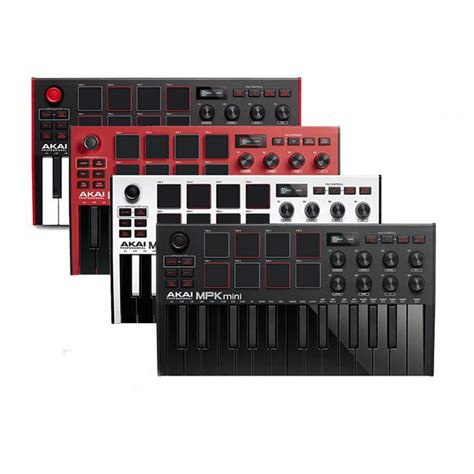 Akai Mpk Mini Mk3 25 Key Midi Keyboard Controller Portable Arranger Keyboard With Free Tutorial
