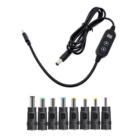 Usb C To Dc5521 Power Cable 5v 20v Enhances Charging Efficiency With Pd36 100w