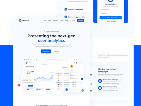 Techly X Startup HTML5 Responsive Website Template