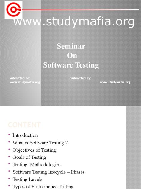software testing pdf software testing unit testing
