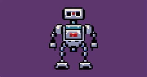 8 Bit Robot Robot T Shirt Teepublic 8 Bit Robot Robot T Shirt Teepublic