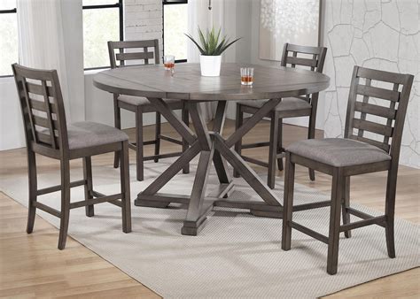 Stratford 5 Piece Counter Height Dining Table Set Sadlers Home