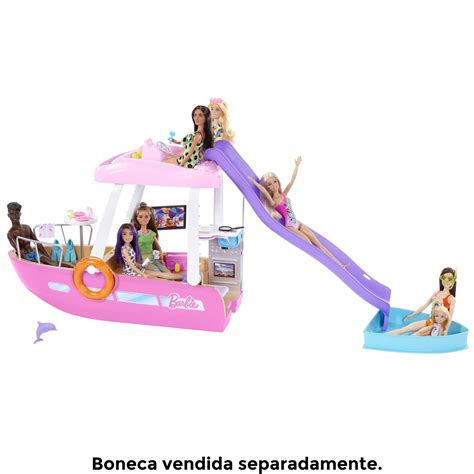 Barco dos Sonhos da Barbie Mattel Fátima Criança