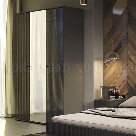 Шкаф распашной Мебельная компания «МиФ Оливия Шкаф 3 х ств 150x52