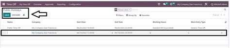 An Overview Of Odoo 16 Time Off Module