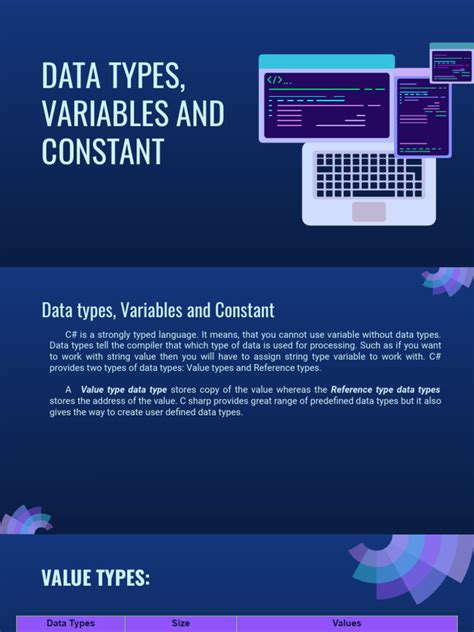 Data Types Variables And Constant Pdf Data Type Integer
