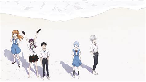 Makinami Mari Kaworu Nagisa Ikari Shinji Asuka Langley Soryu