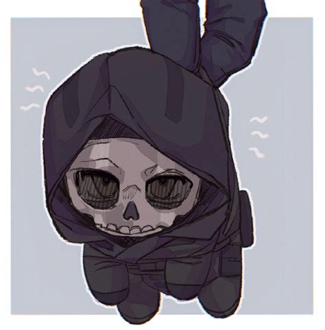 Ghost Call Of Duty And 1 More Drawn By Yqqqqa Danbooru