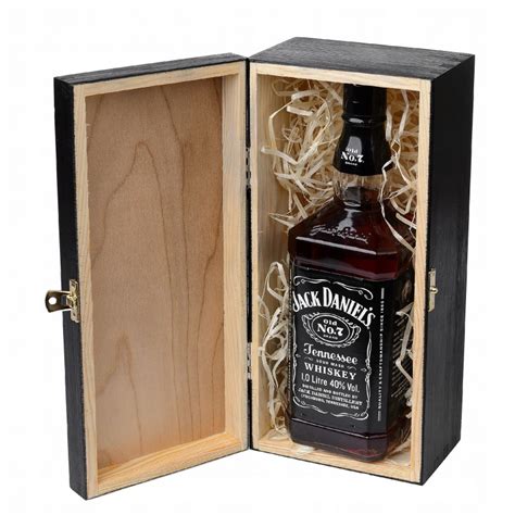Podziękowanie dla świadka skrzynka na whiskey z grawerem
