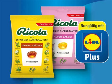 Ricola, 75 g von Lidl ansehen!