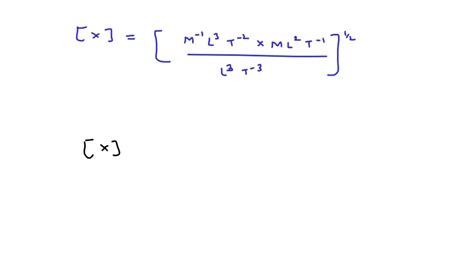 Solveda Use Dimensional Arguments To Combine The Fundamental