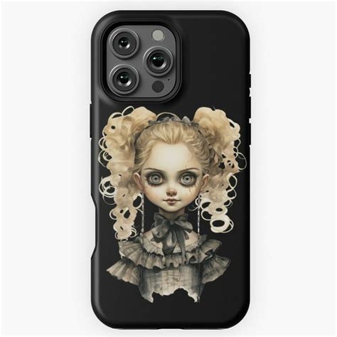 Gothic Doll Nadja Doll Creepy Phone Case For Iphone 16 15 14 13 12 11