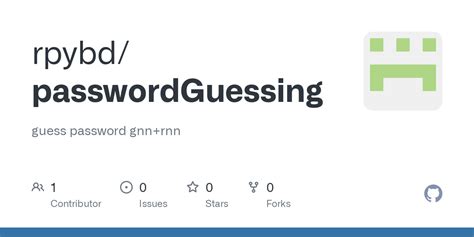 Github Rpybdpasswordguessing Guess Password Gnnrnn