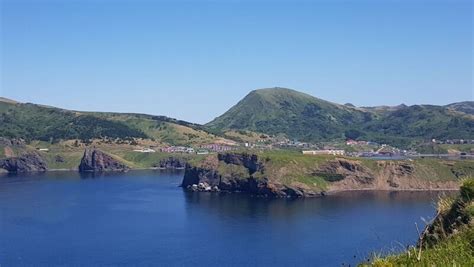 色丹島マタコタンの小石の海岸 北方領土特急便