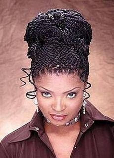 African Twist Braid Hairstyles
