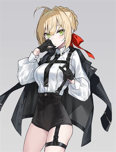 Saber Extra Saber Extra Saber Bride Red Saber Fateextra Fate