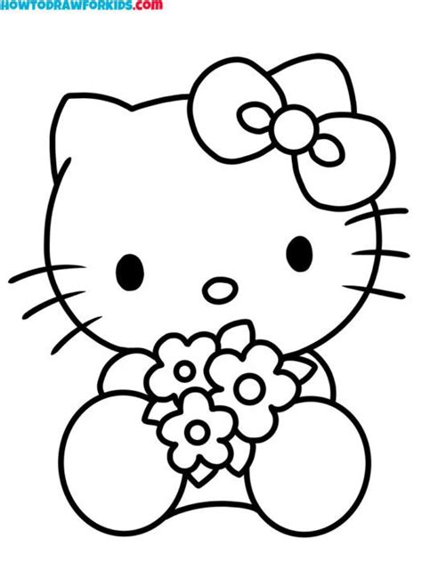 Hello Kitty Coloring Pages Free Printables In 2024 Hello Kitty