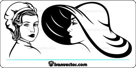 بایگانی‌های وکتور نیم رخ زن 21 ایران وکتور