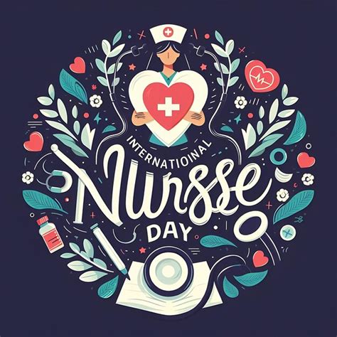 Premium Photo International Nurses Day Vector Illustration