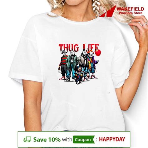 Halloween Horror Thug Life Movie Characters Shirt Hoodie And Sweatshirt
