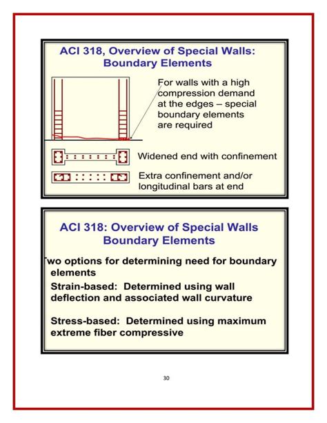 Special Shear Walls Ordinary Shear Walls Aci 318 جدران القص