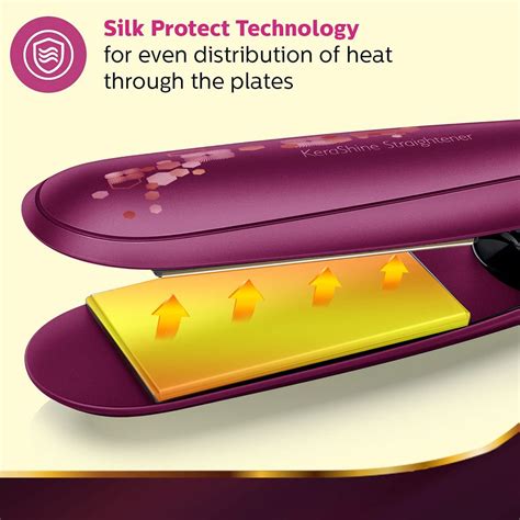 Buy Philips 3000 Hair Straightener With Silk Protect Technology
