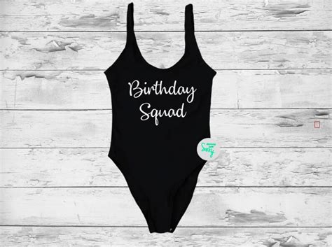 Birthday Queen Swimsuit Beach Bathing Suit Birthday Slay Etsy
