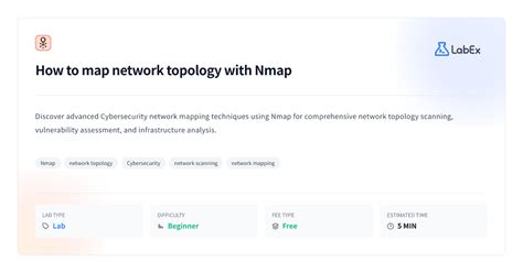How To Map Network Topology With Nmap Labex