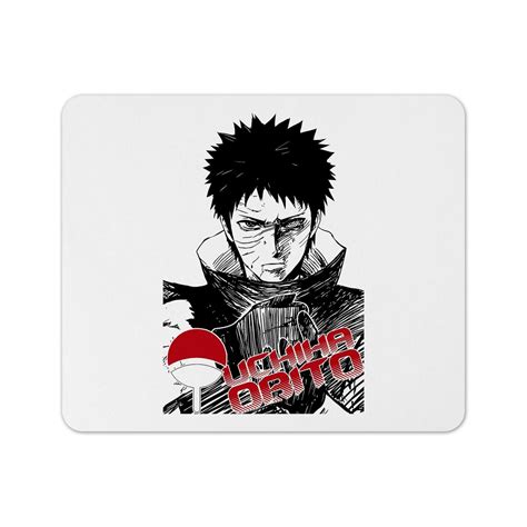 Obito Uchiha Anime Mouse Pad Mousepad Nurd Tyme — Nurdtyme Llc