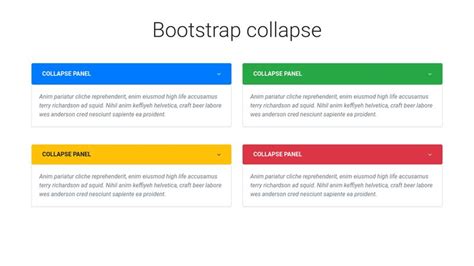 Bootstrap Collapse