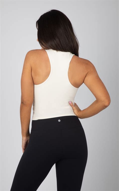 Heavenly Ribbed Ava Ribbed Mock Neck Tank Top Ty16427 2pk 90 Degree