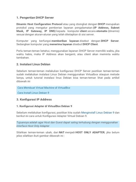 Modul 33 Dhcp Server Pdf