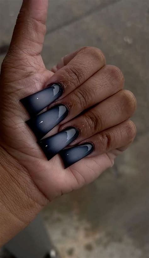 Duck Nails In 2023 Long Square Acrylic Nails Flare Nails Duck Nails