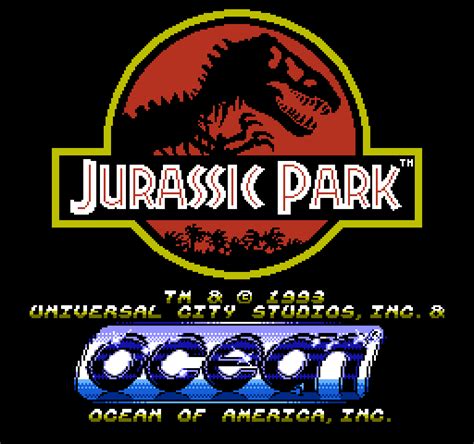 Super Adventures In Gaming Jurassic Park Nes