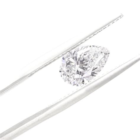 4 02ct Colour G Pear Shape Lab Diamond Lab Grown Diamonds