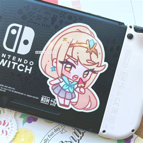 Xenoblade 2 Mythra Enamel Pin — Haiyun