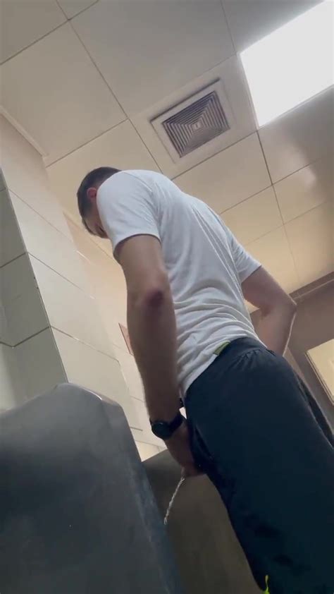 Caught Pissing At Urinal